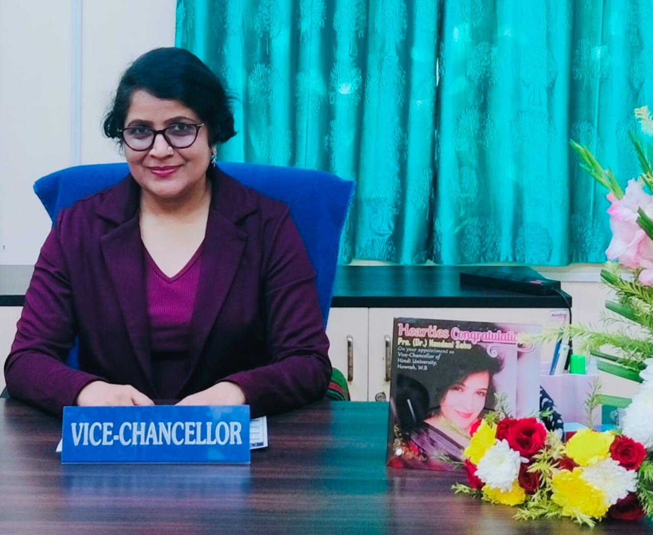Professor Nandini Sahu Appointed Vice Chancellor of Hindi University ...