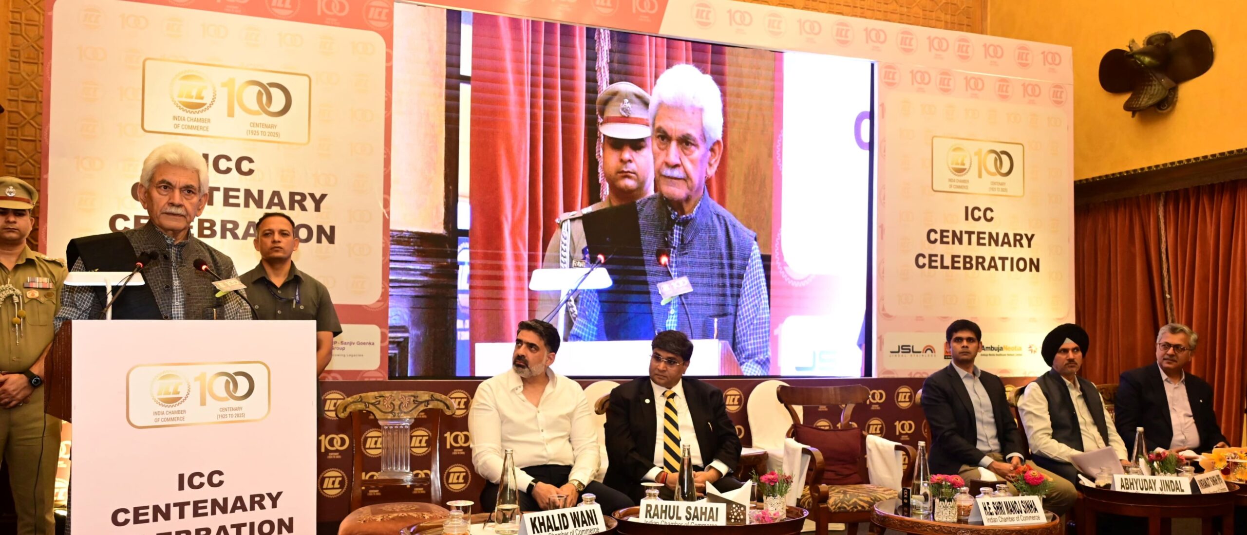 LG Manoj Sinha Interacts with Indian Chamber of Commerce in Srinagar, Showcases J&K’s Industrial ...