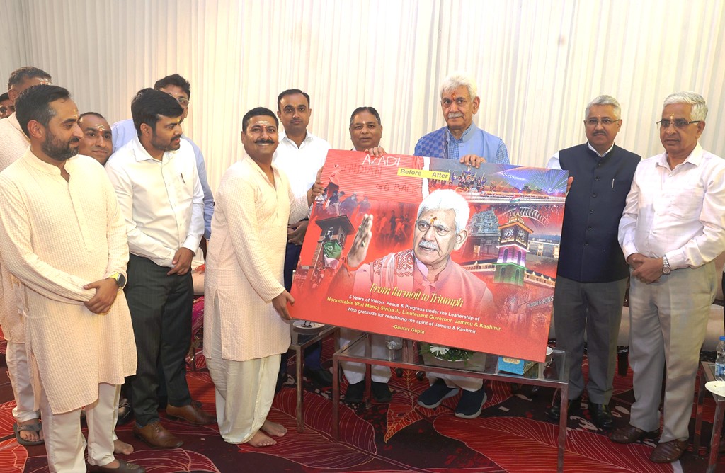 Jammu & Kashmir a land blessed by Lord Shiva: LG Sinha - https ...